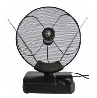 China 50 Mile Range Signal Amplifier Indoor HDTV Antenna Active | FM / UHF / VHF With Gain Control for sale