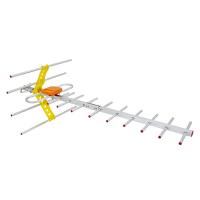 China High Gain 14 Element Yagi Hdtv Antenna 470-862MHz Outdoor Analog Tv Antenna for sale
