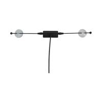 China Auto FM Radio 3-28dBi Digital HDTV Antenna Glass Mount With Two Suction Cup for sale
