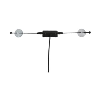 China Auto FM Radio 3-28dBi Digital HDTV Antenna Glass Mount With Two Suction Cup for sale