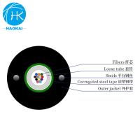 China Beam Tube Center GYXTW Outdoor Fiber Cable With Minimal Lateral Force Resistance for sale