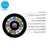 China Waterproof GYTA Outdoor Fiber Cable With Single Steel Wire Center Reinforcement for sale