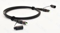 China FTTA Mini Waterproof Patch Cord SC APC-SC APC Drop Fiber Optic Cable for sale