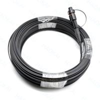 China FTTA Mini Waterproof Patch Cord SC APC-SC APC Drop Fiber Optic Cable for sale