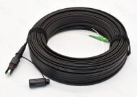 China FTTA Outdoor Waterproof Fiber Optic Patch Cable Mini IP67 SC MPO ODVA for sale