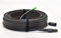 China IP67 IP68 Waterproof Patch Cord Drop Fiber Optical Cable With SC / APC Connector for sale