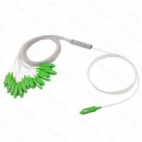 China 1X2 Mini Fiber PLC Splitter PBT Coupler With SC / APC Connector for sale