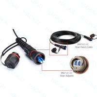 China Pre Connector FTTX Solution SC APC FTTA Fiber Optic Cable 5.0mm G657A2 LSZH 5M Black for sale