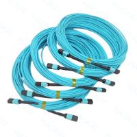 China Single Mode Breakout Sc Fiber Optic Patch Cord 12 Cores Duplex OS2 for sale