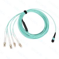 China Single Mode Breakout Sc Fiber Optic Patch Cord 12 Cores Duplex OS2 for sale