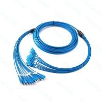 China Armored Duplex Fiber Optic Patch Cable Lc Patch Cord Flame Retardant for sale