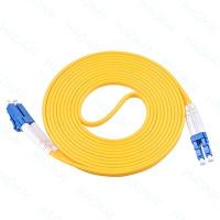 China Duplex Lc Lc Patch Cord Single Mode Fiber Optic Patch Cord High Density Architectures for sale