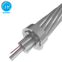 China 6 Core Armored OPGW Fiber Cable 8f Aerial Fiber Optic Cable Ground Wire for sale
