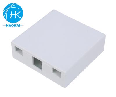 China 2core Mini Terminal Box SC Fiber Optic Access 86type Indoor Ftth Wall Mounted Box for sale