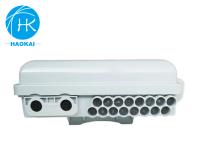China Waterproof Outdoor Fiber Optic Junction Box Plastic 16core FTTH Box for sale