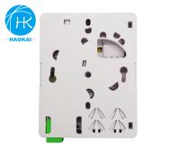 China Wall Mounted Fiber Rosette Box 1port 2port Mini Faceplate Optic FTTH Box for sale