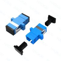 China 125um Fiber Fast Connector PVC SC UPC Adapter Low Insertion Loss for sale