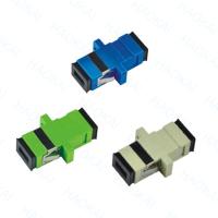 China 125um Fiber Fast Connector PVC SC UPC Adapter Low Insertion Loss for sale