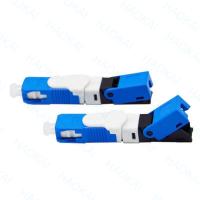 China UPC Fiber Optic Fast Connector Mechanical SC APC Quick Connector for sale