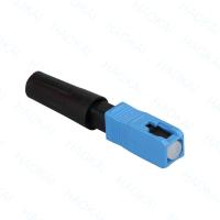 China SC UPC Fiber Optic Fast Connector 0.9mm 2.0mm Single Mode SC Fiber Connector for sale