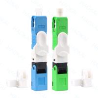 China Single Or Multi Mode Fiber Fast Connector SC UPC APC Fiber Optic Fast Connector for sale