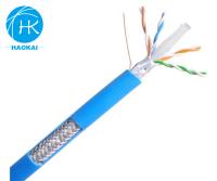 China 4pairs 23awg FTP CAT6 Outdoor Internet Cable Jelly Filled Or Gel Filled LAN Cable for sale