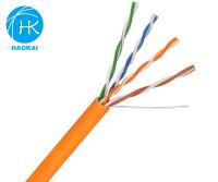 China Pure Copper 4 Pair LAN Cable Solid HDPE UTP CAT5E Network Cable for sale