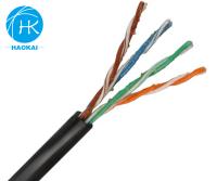 China CCA UTP CAT5E LAN Cable Outdoor Jelly Filled High Temperature Resistance for sale