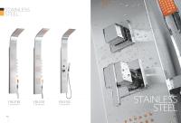China Apartments / Model Rooms Stainless Steel Shower Panel Free Standing Type for sale