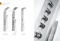 China Multi Function Stainless Steel Shower Panels For Bathrooms / Country Clubs for sale