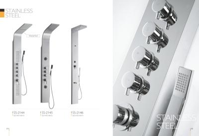 China Multi Function Stainless Steel Shower Panels For Bathrooms / Country Clubs for sale