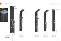 China Professional Stainless Steel Shower Wall Panels 1200 X 180 mm CE SGS Certification for sale