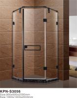 China black  900x900mm Dimond Shape Corner Shower Stall Normal Temperature Storage for sale
