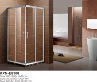 China Square 6mm tempered glass 900x900x2000mm Bathroom Curved Corner Shower Enclosure , Shower And Bath Enclosures for sale