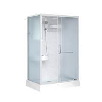 China Shower Cabins White  Acrylic ABS Tray  1100*800*2150mm white aluminium for sale