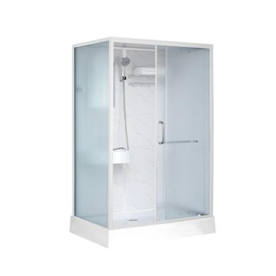 China Shower Cabins White  Acrylic ABS Tray  1100*800*2150mm white aluminium for sale