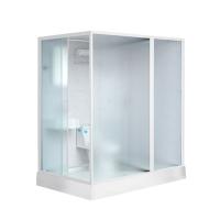 China Shower Cabins White  Acrylic ABS Tray2000*1160*2150mm  white  aluminium  side open for sale