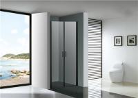 China Stainless Sliding 6mm Tempered Glass Shower Door 1200X2000mm for sale