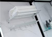 China Shower Cabins White  Acrylic ABS Tray 1900*1200*2150mm  black  aluminium  side open for sale