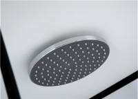 China Shower Cabins White  Acrylic ABS Tray2000*1160*2150mm  black  aluminium  side open for sale