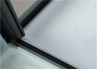 China Shower Cabins White  Acrylic ABS Tray2000*1160*2150mm  black  aluminium front open for sale