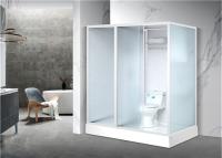 China Shower Cabins White  Acrylic ABS Tray 2000*1160*2150mm white  aluminium front open for sale