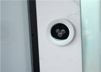 China Shower Cabins White  Acrylic ABS Tray 1700*1200*2150mm  black  aluminium for sale