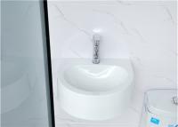 China Shower Cabins White  Acrylic ABS Tray 1700*1200*2150mm  black  aluminium for sale