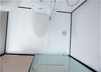 China Shower Cabins White  Acrylic ABS Tray 1700*1200*2150mm  black  aluminium for sale