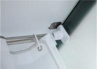 China Shower Cabins White  Acrylic ABS Tray 1700*1200*2150mm  black  aluminium for sale