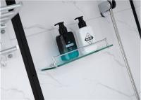 China Shower Cabins White  Acrylic ABS Tray 1700*1200*2150mm  black  aluminium for sale