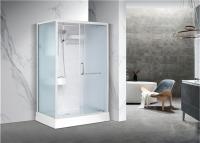 China Shower Cabins White  Acrylic ABS Tray 1200*1000*2150mm white aluminium for sale