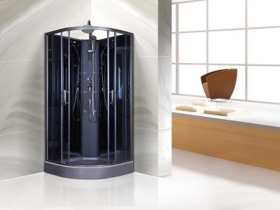 China Grey Profiles Quadrant Shower Cubicles 900 X 900 X 2250 mm SGS ISO9001 Certification for sale