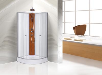 China 900x900x2250mm,Custom Quadrant Sliding Door Shower Cubicles , Curved Shower Glass Enclosure for sale